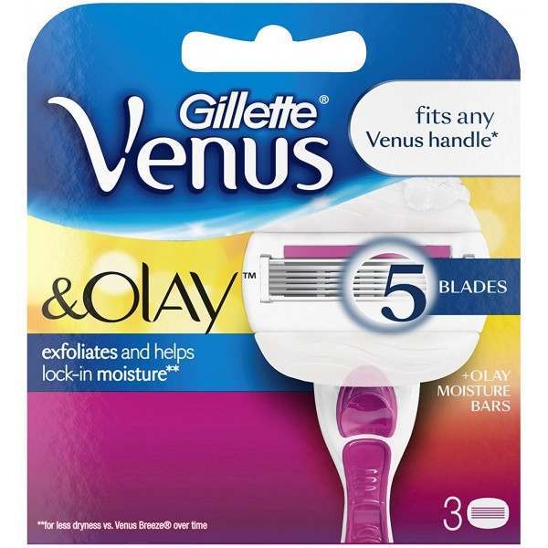 Gillette Venus & Olay Razor Blades Sugarberry – 3 Pack – EveryDayMeds