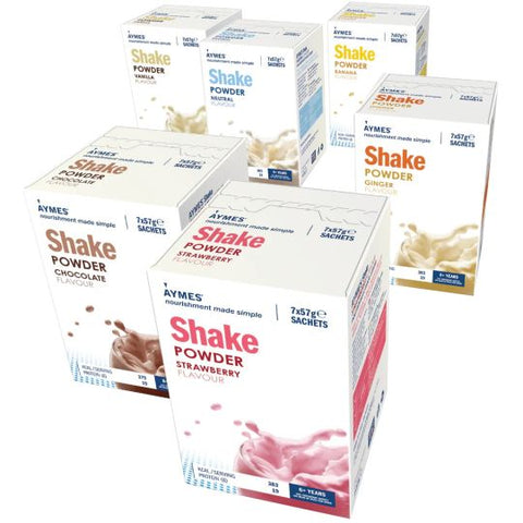 AYMES Shake Powder – 6x57g Starter Pack – EveryDayMeds