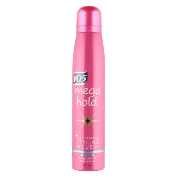 VO5 Styling Mousse Mega Hold – 200ml – EveryDayMeds