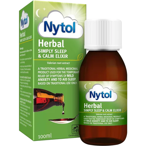 Nytol Herbal Simply Sleep & Calm Elixir – 100ml – EveryDayMeds