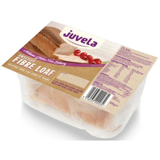 Juvela Gluten-Free Fibre Unsliced Loaf – 400g – EveryDayMeds