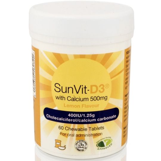 SunVit-D3 with Calcium Chewable Tablets – EveryDayMeds