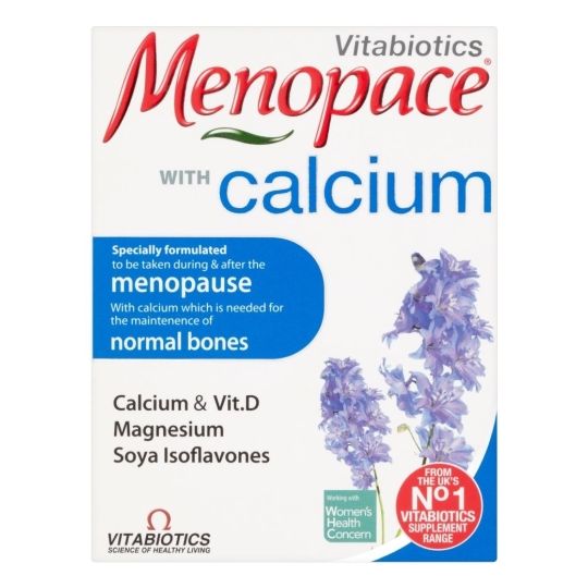 Vitabiotics Menopace Calcium – 60 Pack – EveryDayMeds