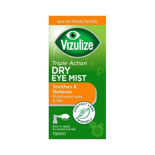Vizulize Dry Eyes Eye Mist – 10ml – EveryDayMeds